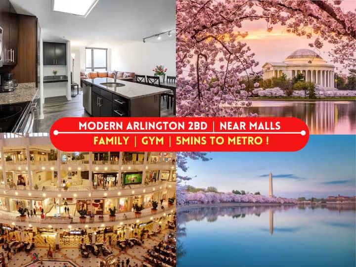 Walk To Metro! Pentagon City 2br, Close To Dc - Arlington, VA
