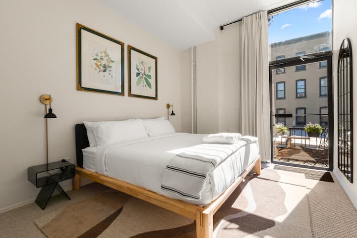 Spacious 3bd | Balcony | King | Min Nyc + Metlife - Hoboken, NJ