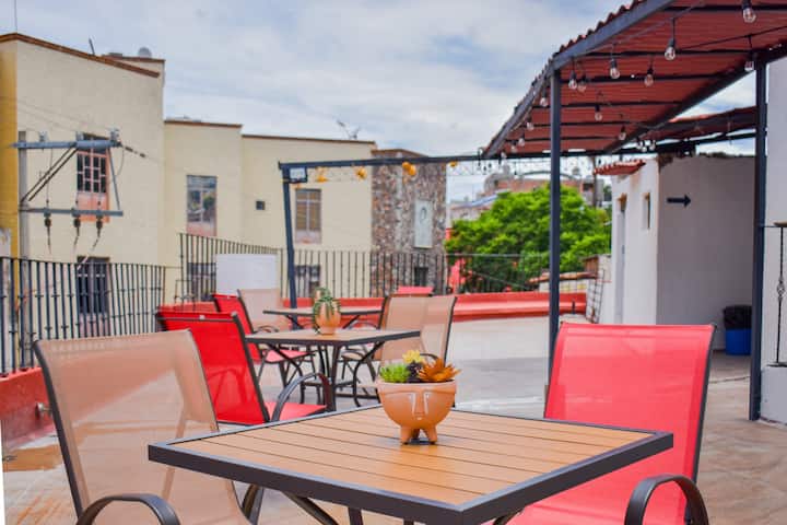 Suite Rústica Rooftop A 450 M De Teatro Juárez #2 - Guanajuato