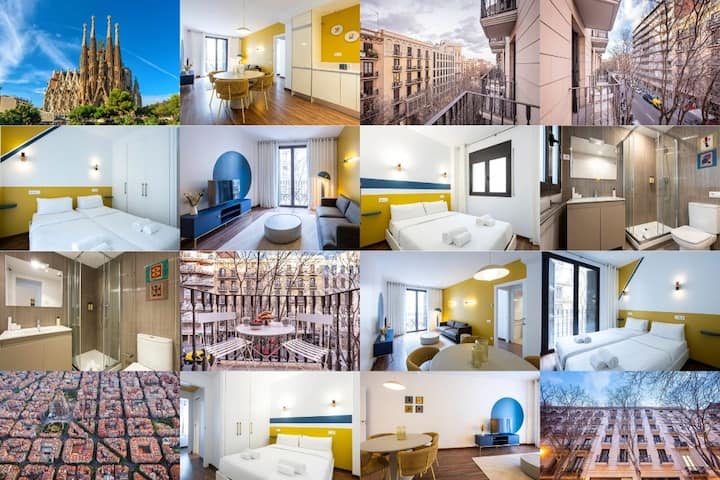 Belle Coloc 6 Ch. (12p), Centre Bcn ! - Barcelona