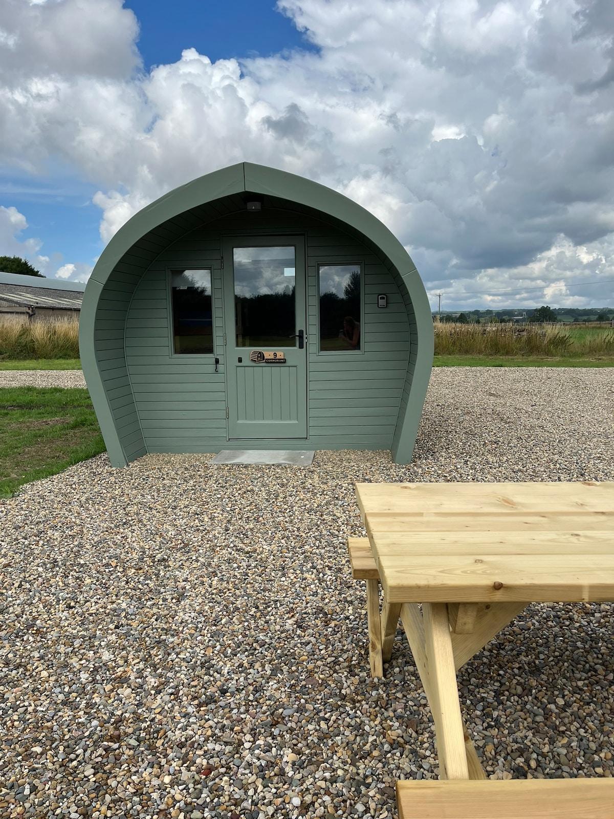 09. Cormorant - Camping Pod @ NYWP - Sleeps 3 - Huts for Rent in ...