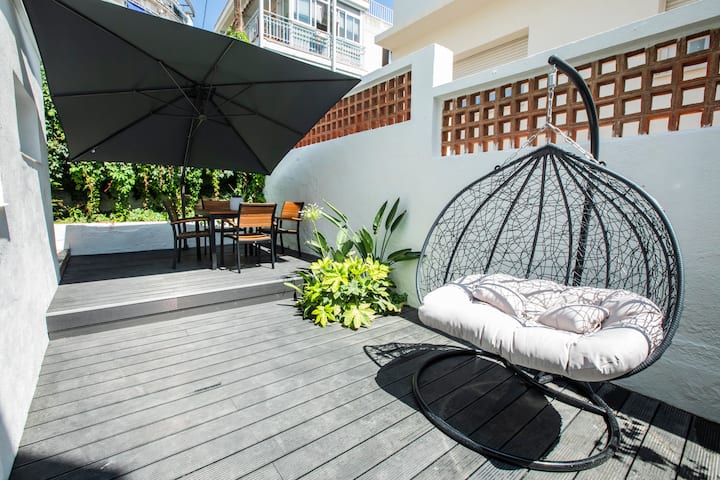 102 - Beachside Renovated 1br Apt W Private Garden - Montbrió del Camp