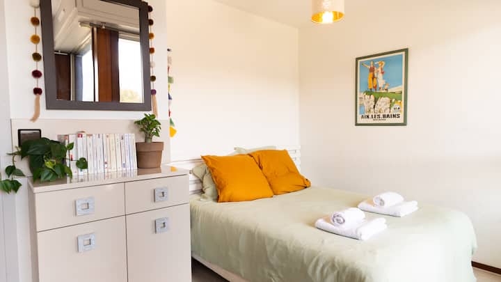 Le Camp De Base - Studio Vue Montagne - Aix-les-Bains