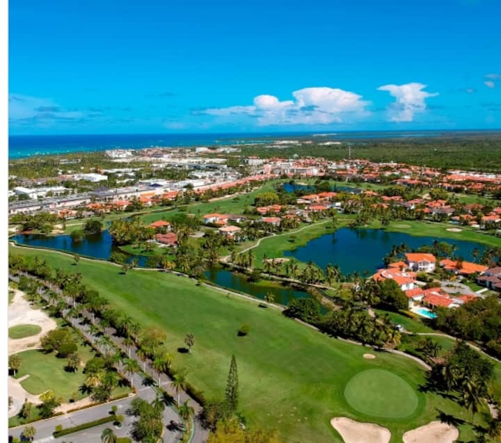 Apto Golf Retreat In Cocotal & Club House - Punta Cana
