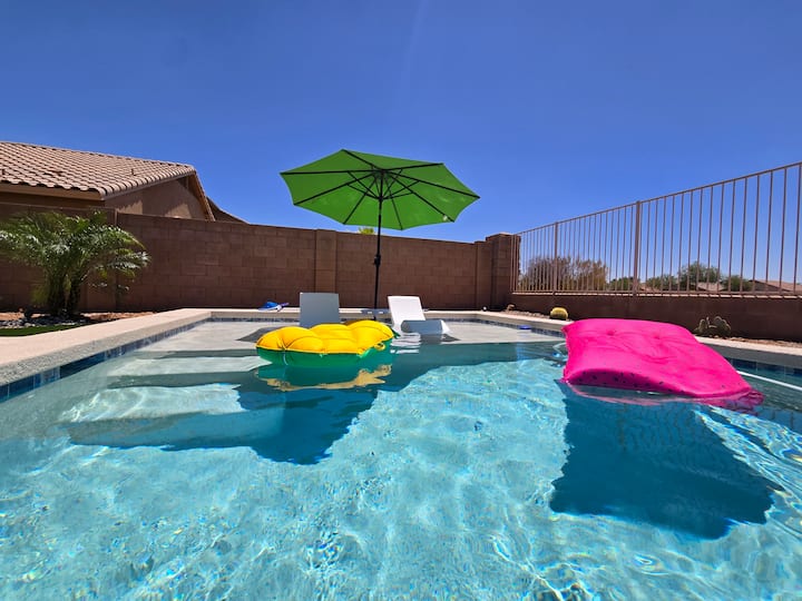 4br House With Heated Pool - Maricopa, AZ