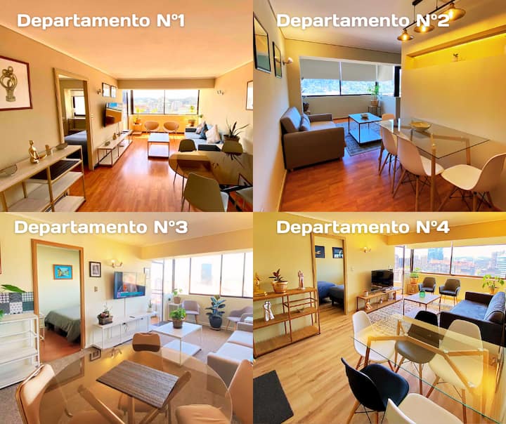 4 Deptos/4parking/grupos Grandes - Concepción, Chile