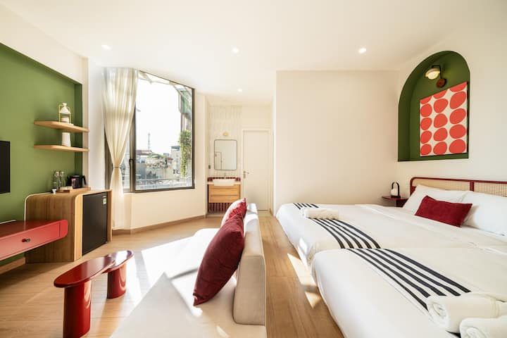 2 King Bds| 7’ To Old Quarters | Free Washer&dryer - Hanoi