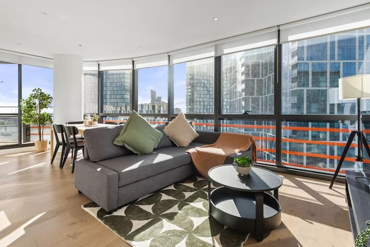 Docklands 2br With River View| 2 Free Parking+pool - Melbourne