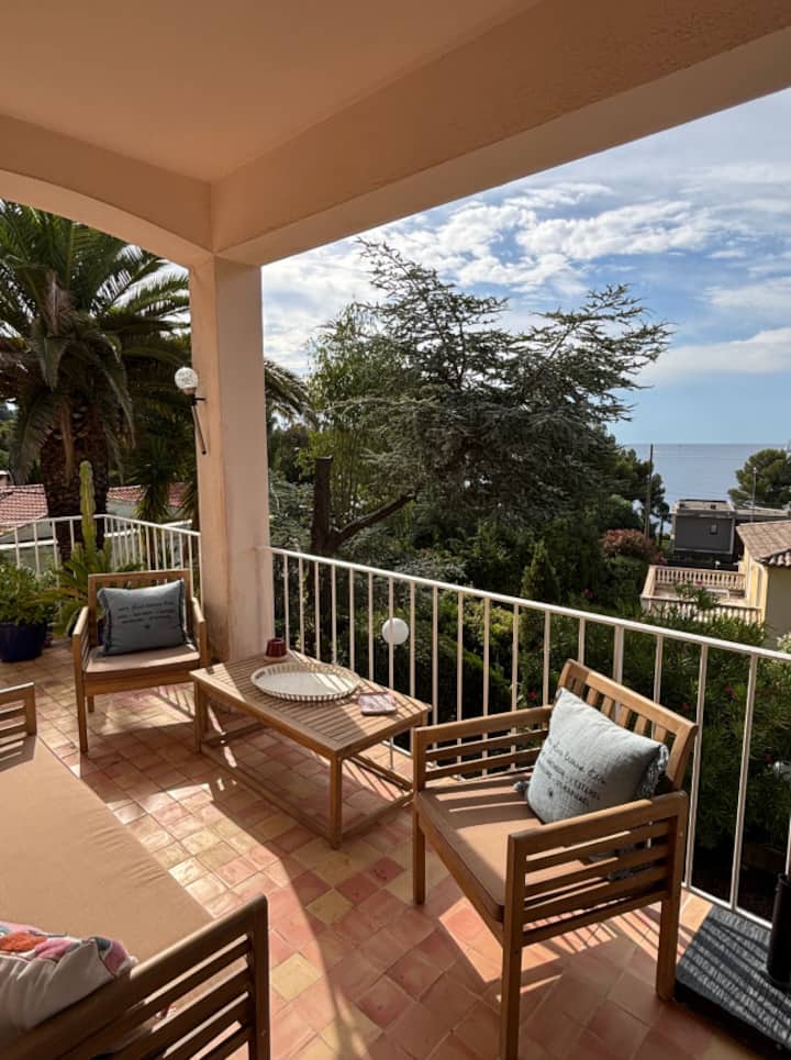 Maison Vue Mer • Plage à Pied • Jardin & Terrasse - Saint-Raphaël