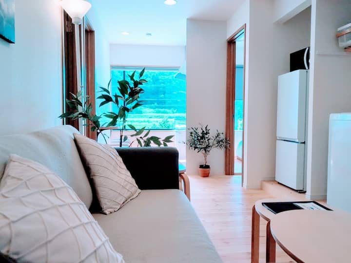 3部屋のプライベートルーム完備（各部屋シャワー付き）の貸し切りマンション／コンビニ・スーパー徒歩1分 - Mont Fuji