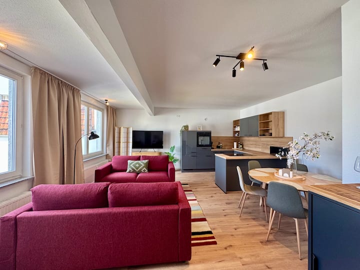 Superhosts: Parking/  Center/ Terrace/ King-bed - Bremen