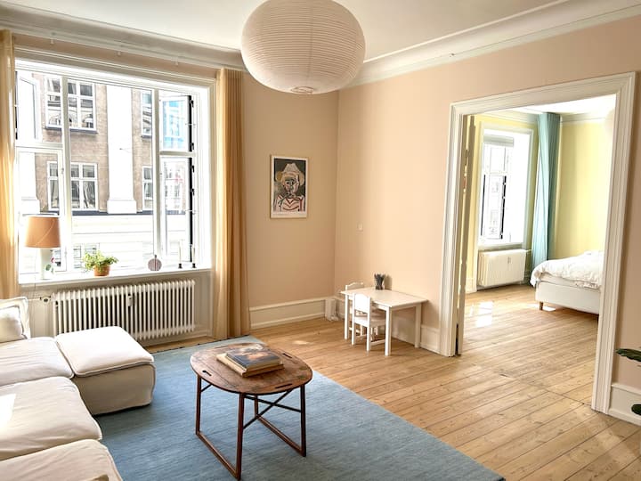 Family ØSterbro Apartment - Parks, Cafés, Metro - Copenhague