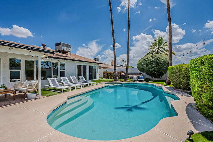 Heated Pool • Spa • Putting • Firepit • Shea Mayo - Scottsdale, AZ