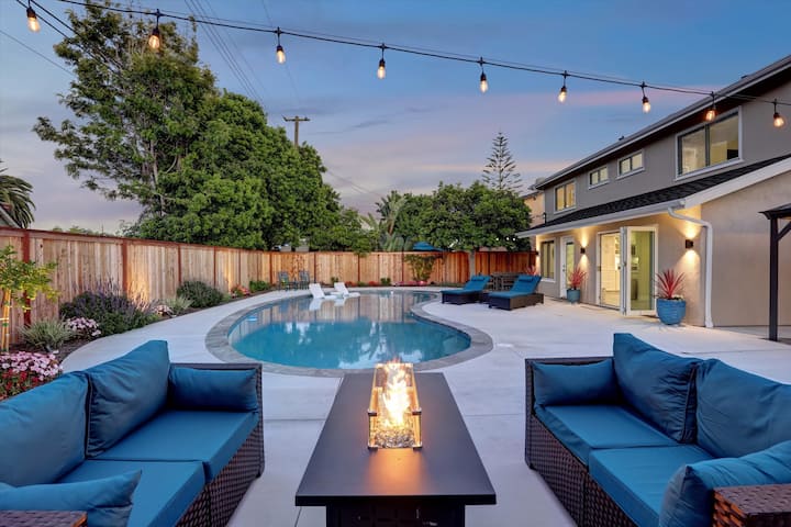 Modern New Luxury Coastal Home Sparkling Pool/bbq - Newport Beach, CA