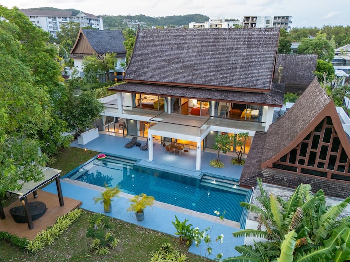 邦涛6卧 | 超大私密空间 | 18米私人泳池 | 休闲安静度假别墅 | Bbq+亲友团体+早鸟特惠 - Thailand