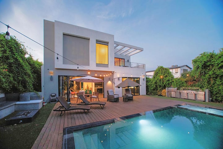 Beverly Hills Luxury 5br Home Private Pool W/spa - Beverly Hills, CA