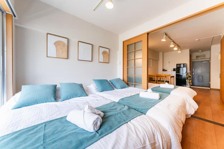 渋谷駅から徒歩10分/居心地の良い宿/快適な33㎡/高速free Wifi/英語ok - Roppongi