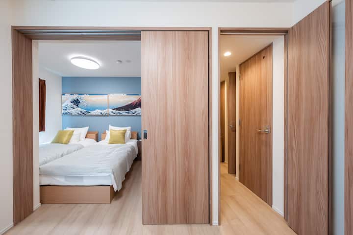 10minsensoji｜6minskytree｜directairport｜3ppl｜29.9㎡ - Ueno