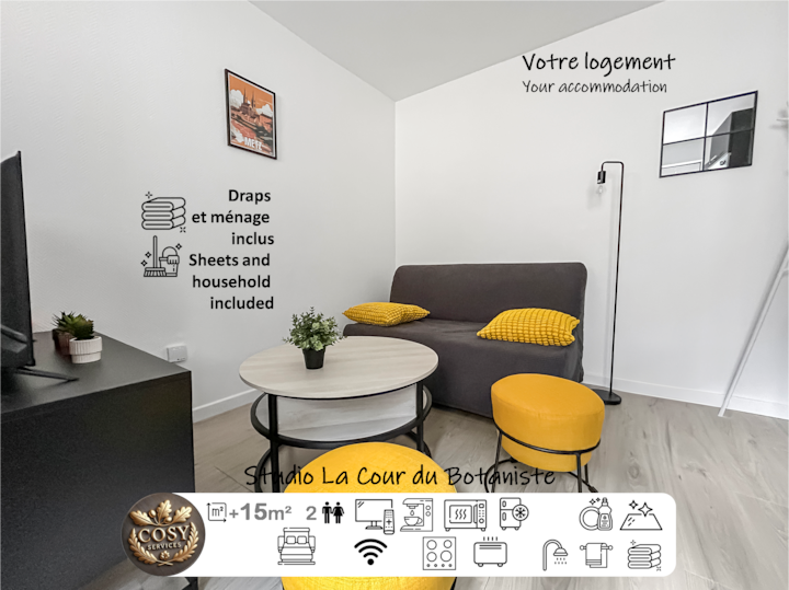 Studio La Cour Du Botaniste - Metz