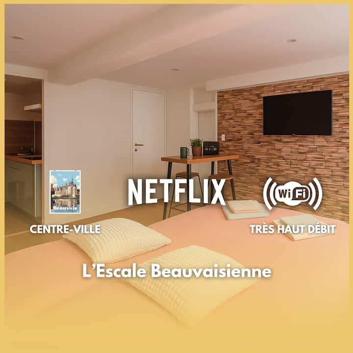 L'escale Beauvaisienne&nbsp; Hypercentre & Netflix - ibis Beauvais Aéroport