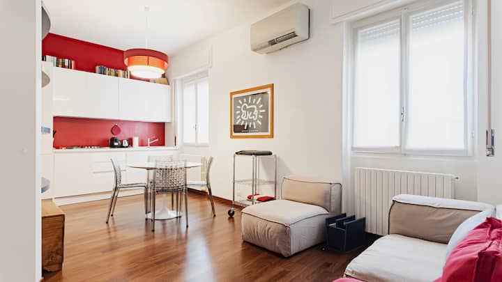 New! The Red Art Apartment Porta Romana - Milán