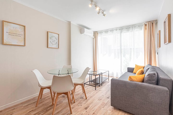Grand Studio Climatisé 4 Couchages Proche Gare - Nice