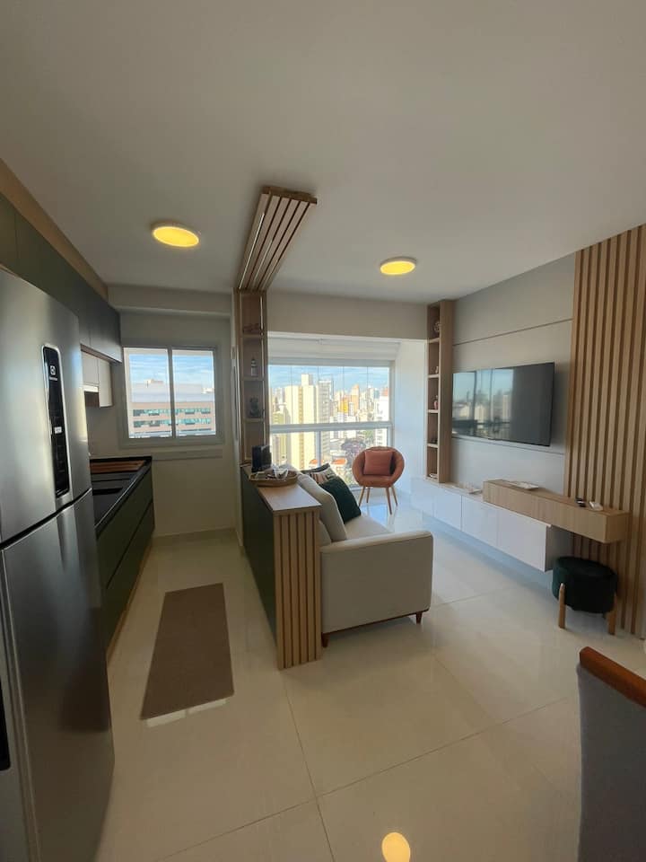 Studio Moderno, Garagem E A/c – Guanabara/cambuí! - Campinas