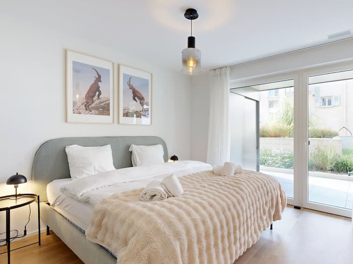 Appartement Lumineux Avec Terrasse à Sierre - Sierre