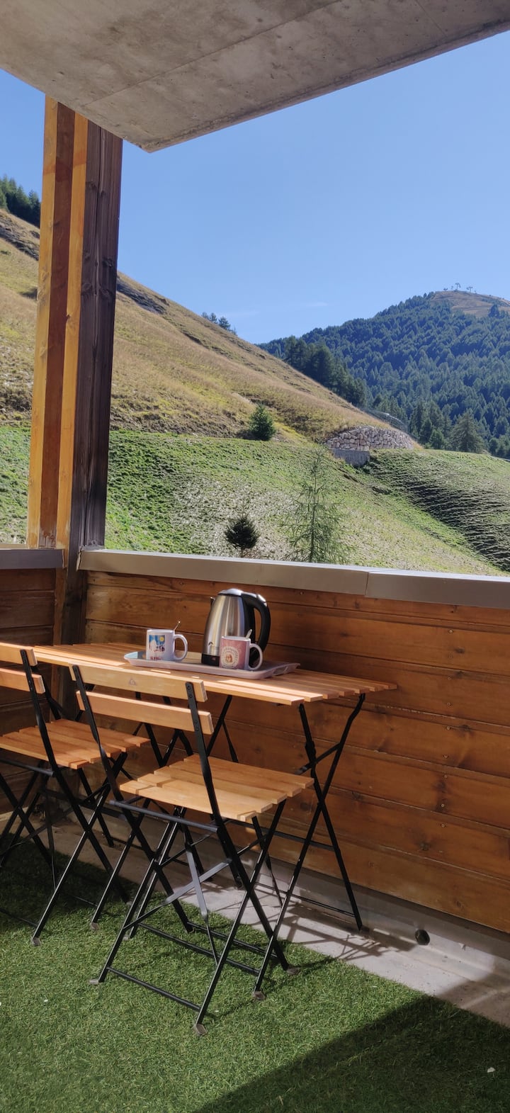 2 Pièces Hauteurs De La Foux - La Foux d'Allos