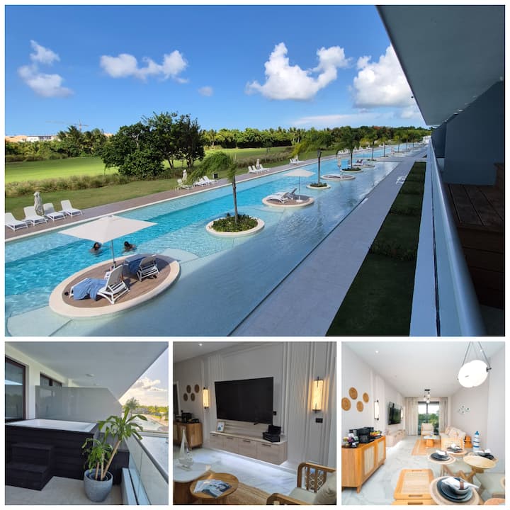 Cana Rock Star D209 Jacuzzi/pool/golf/priv-beach - Punta Cana