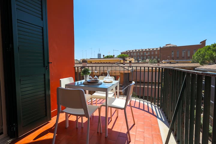 Vatican Walls Apt With Sunny Private Terrace - Róma