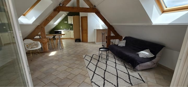 Studio Spacieux Indépendant, Balcon - Pacy-sur-Eure