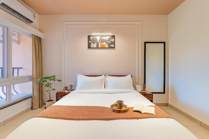 Sereno Foresta Cosy 1bhk Greenery View W/pool+game - Goa