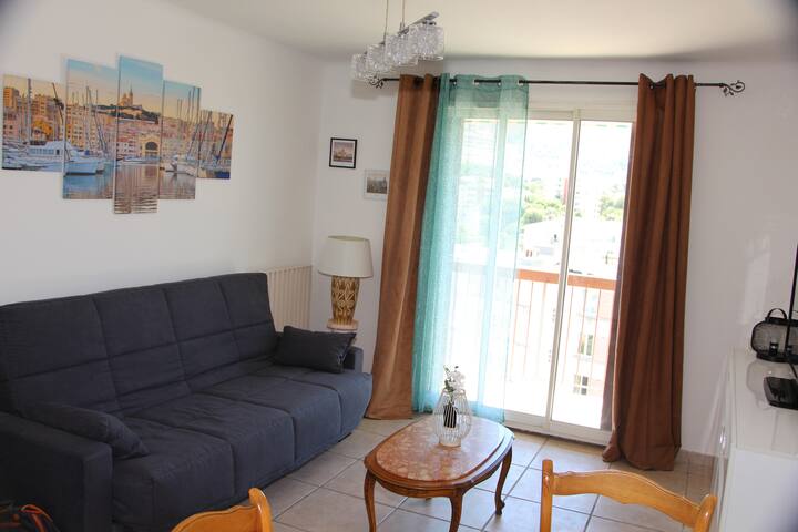 Appartement T2 Lumineux Vue Panoramique - Marseille
