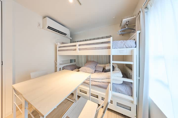 41【open Sale】新宿2分/池袋4分/駅徒歩5分/有料駐車場あり/長期滞在に便利 - Harajuku