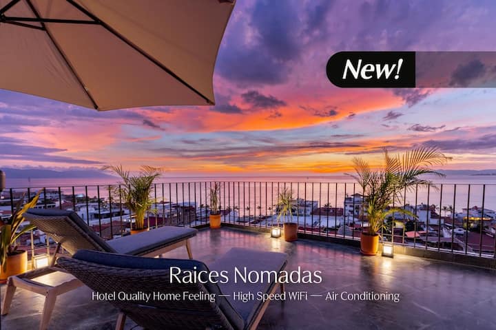Ocean Breeze 2br | A/c & Sea Views - Puerto Vallarta