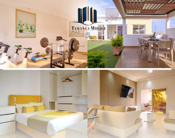 Teranga Mirage: Gym, Rooftop, Massage Room, Pool - Dakar