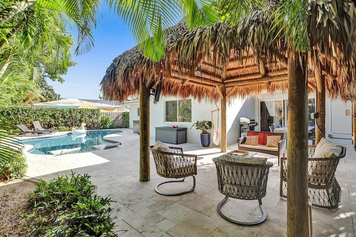 4br Beach Stay| Pool, Spa & Tiki - Boca Raton, FL