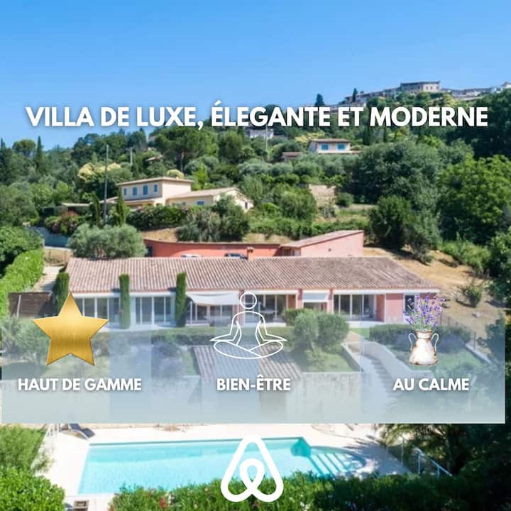 ÉLégante Villa - Piscine - Côte D'azur - Provence - Montauroux