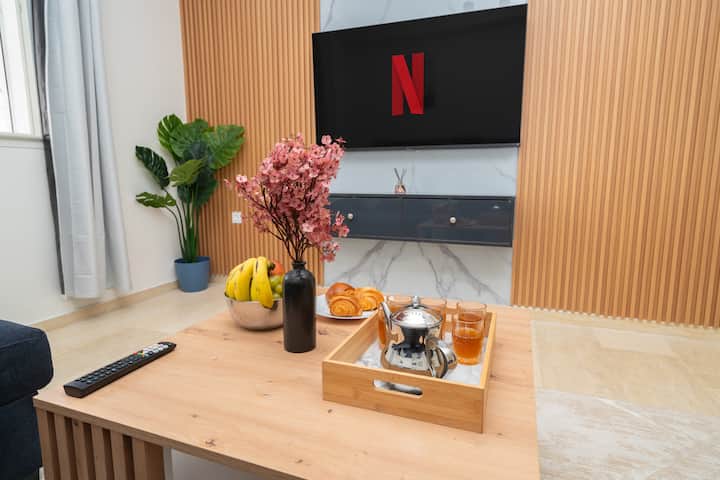 Cocon Neuf & Cosy– 2 Ch, Clim, Wifi, Idéal Famille - Tanger