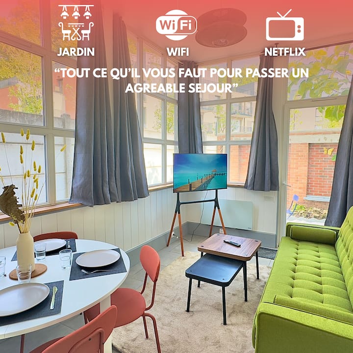 Petit Cocon à Douai Avec Jardin Et Netflix - Douai