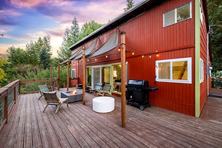 River Rose, Riverfront, Private Beach - Monte Rio, CA