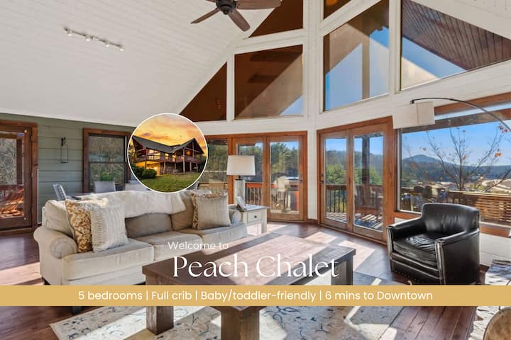 #1 Family Escape•6 Mins To Blueridge•views•firepit - Mineral Bluff, GA