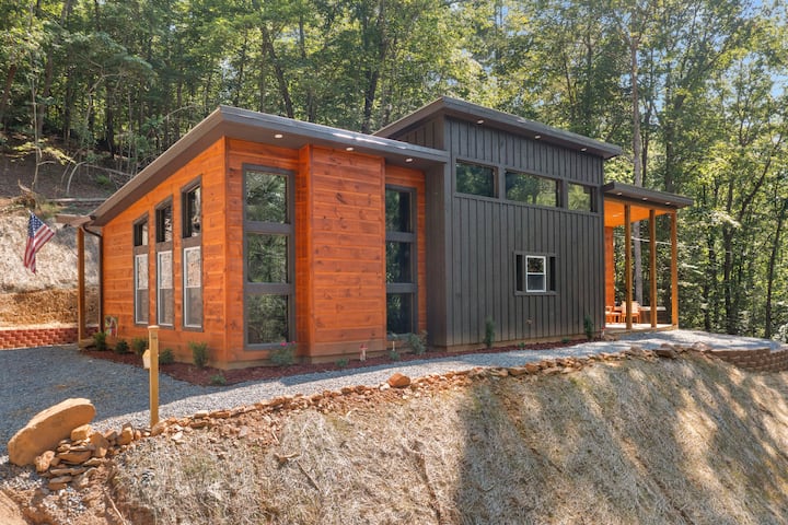 Modern Cabin Retreat In Coosawattee River Resort - Ellijay