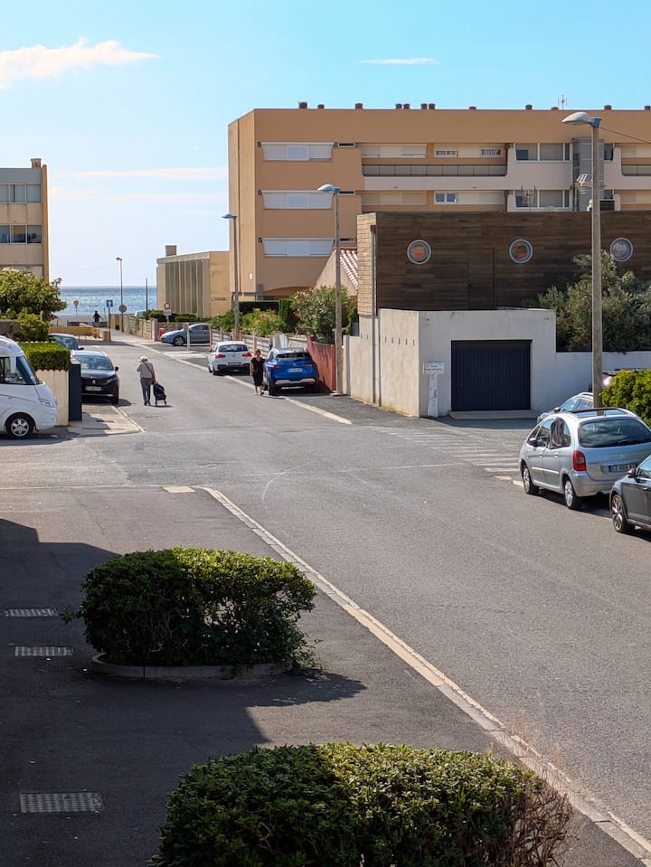 150m De La Plage - T2 Cosy Et Hyper Lumineux - Sigean