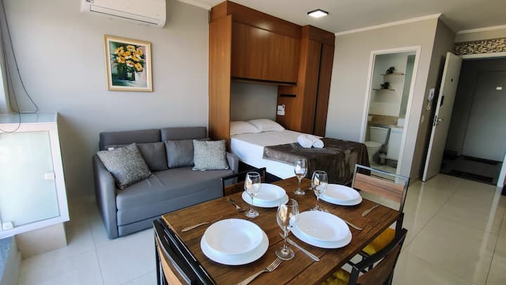 Aeroporto Gru, Ar Condicionado, Piscina+academia 2 - Guarulhos