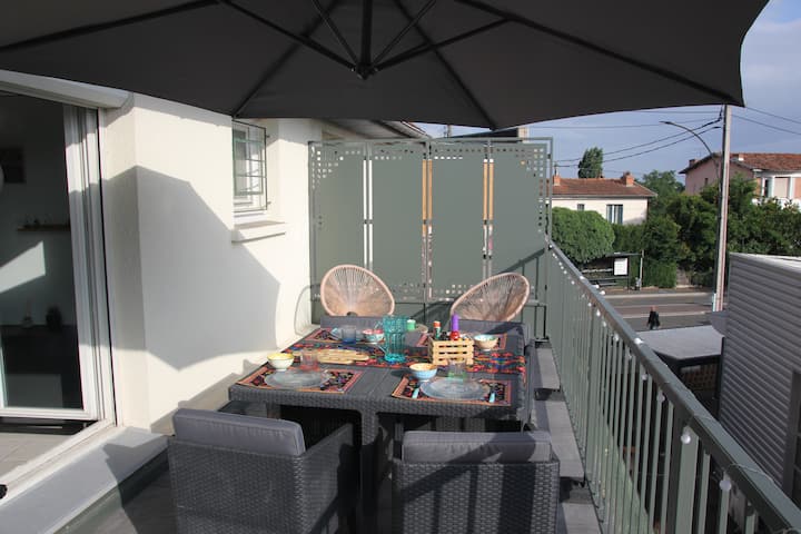 La Casita Mexicana - Grand T2 Avec Terrasse - Toulouse