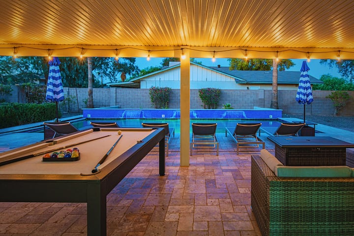 Stayguaro | Old Town | Heated Pool + Arcade - Mesa, AZ