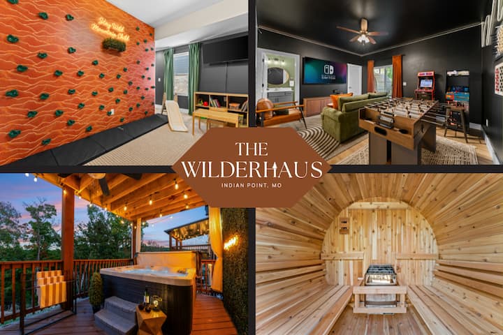 Wilderhaus-sauna-gameroom-3 Kings-playroom-1mi Sdc - Branson, MO