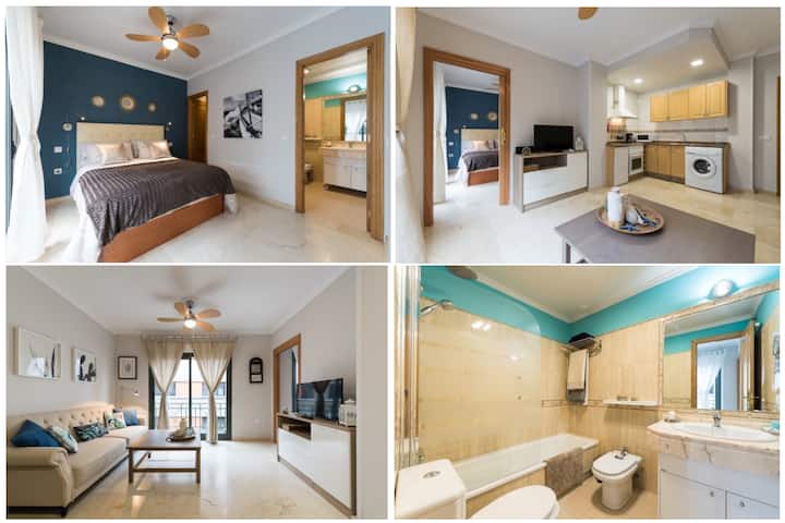 Enjoy At Las Canteras Beach & Balconies & Bathtub - Las Palmas de Gran Canaria, España